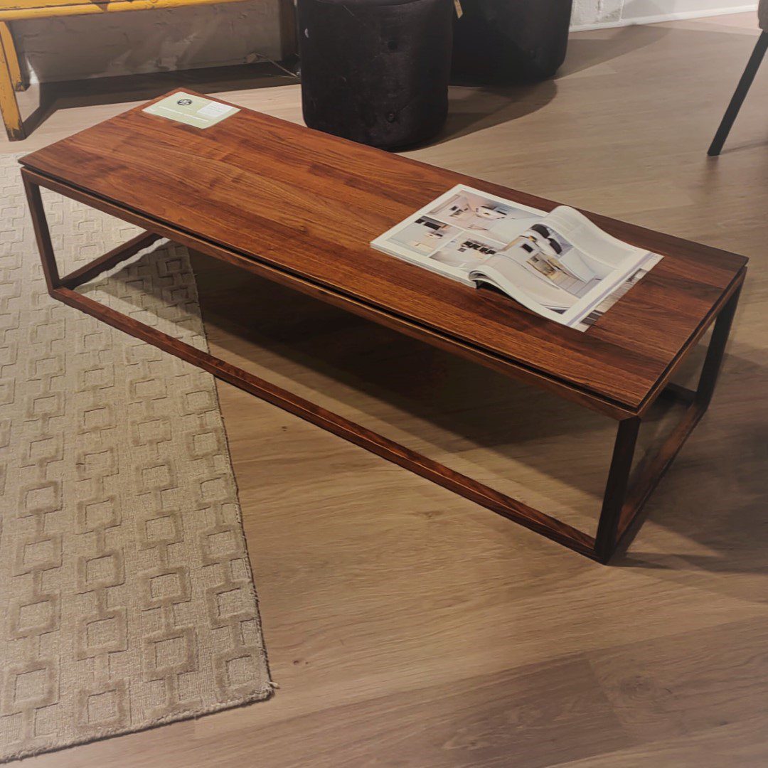 Salontafel Notenhout - Wonen met IDEE